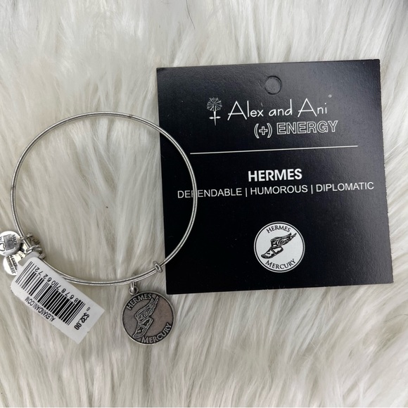 Alex and Ani | Jewelry | Alex And Ani Hermes Mercury Rafaelian Silver ...